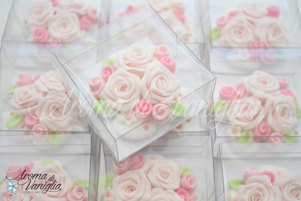 Confetto bouquet, rosa - Aroma di Vaniglia